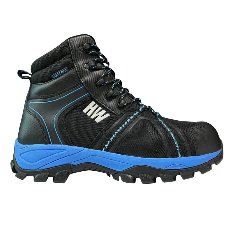 Botin de seguridad Hardwork Hw Bering High Azul – Apro Seguridad Industrial