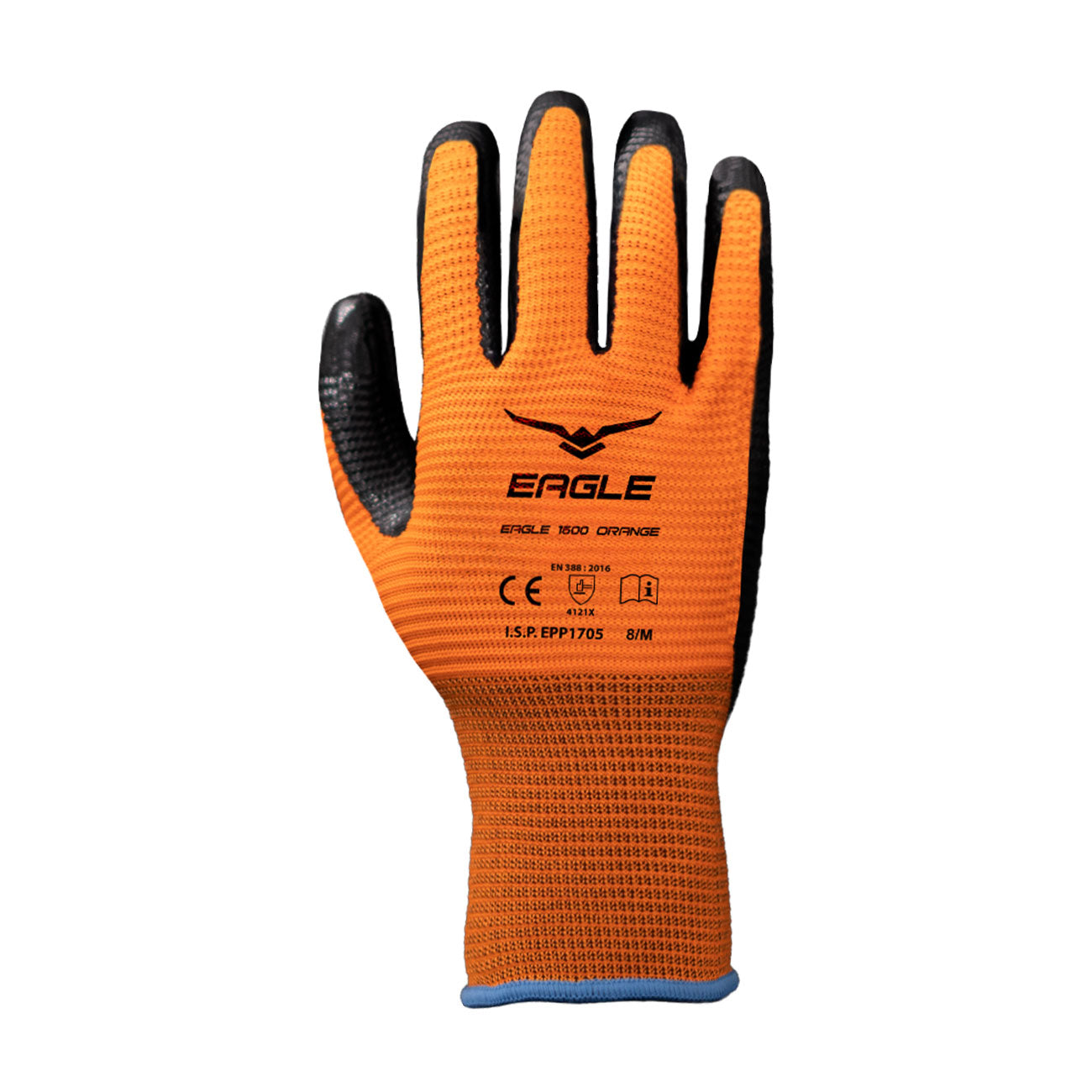 Guantes de Seguridad Eagle 1600 Naranjo – Apro Seguridad Industrial