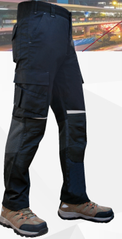 Pantalon Maritex Cargo Alta Resistencia Ristop Spandex Azul – Apro ...