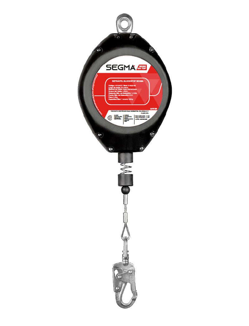 Retractil Segma Blockstop – Apro Seguridad Industrial