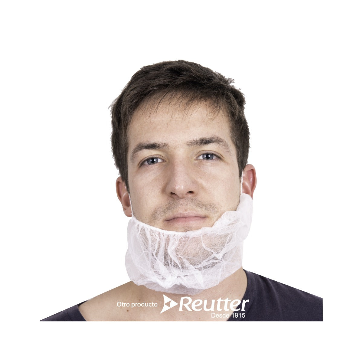 Cubre Barba Reutter Elastico Blanco (100 U) – Apro Seguridad Industrial