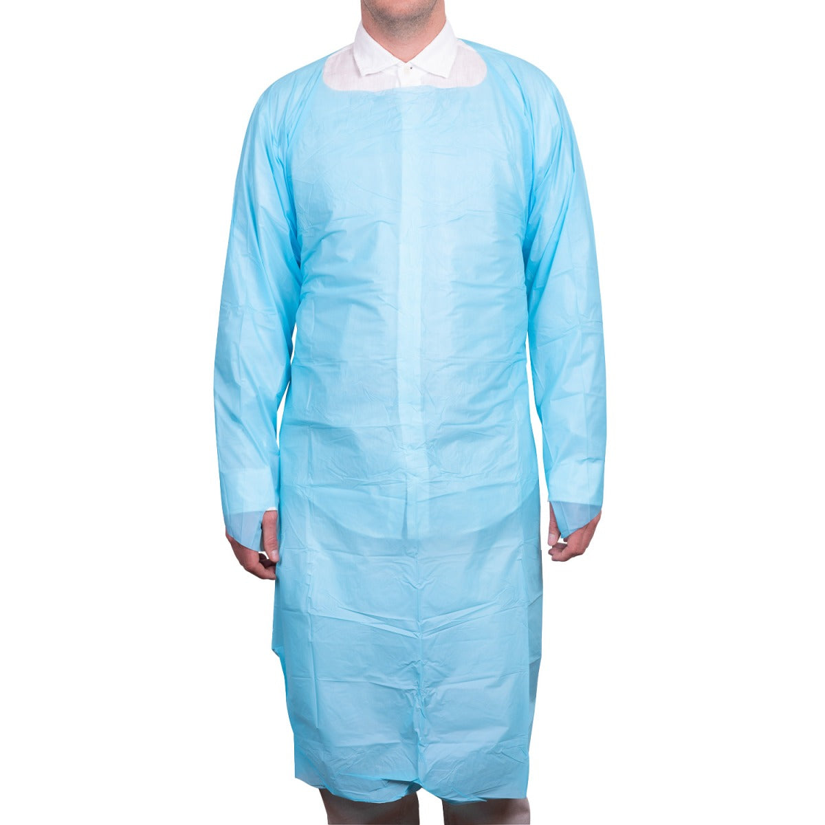 Pechera Cranberry Desechable con Mangas Y Ojal Azul – Apro Seguridad ...